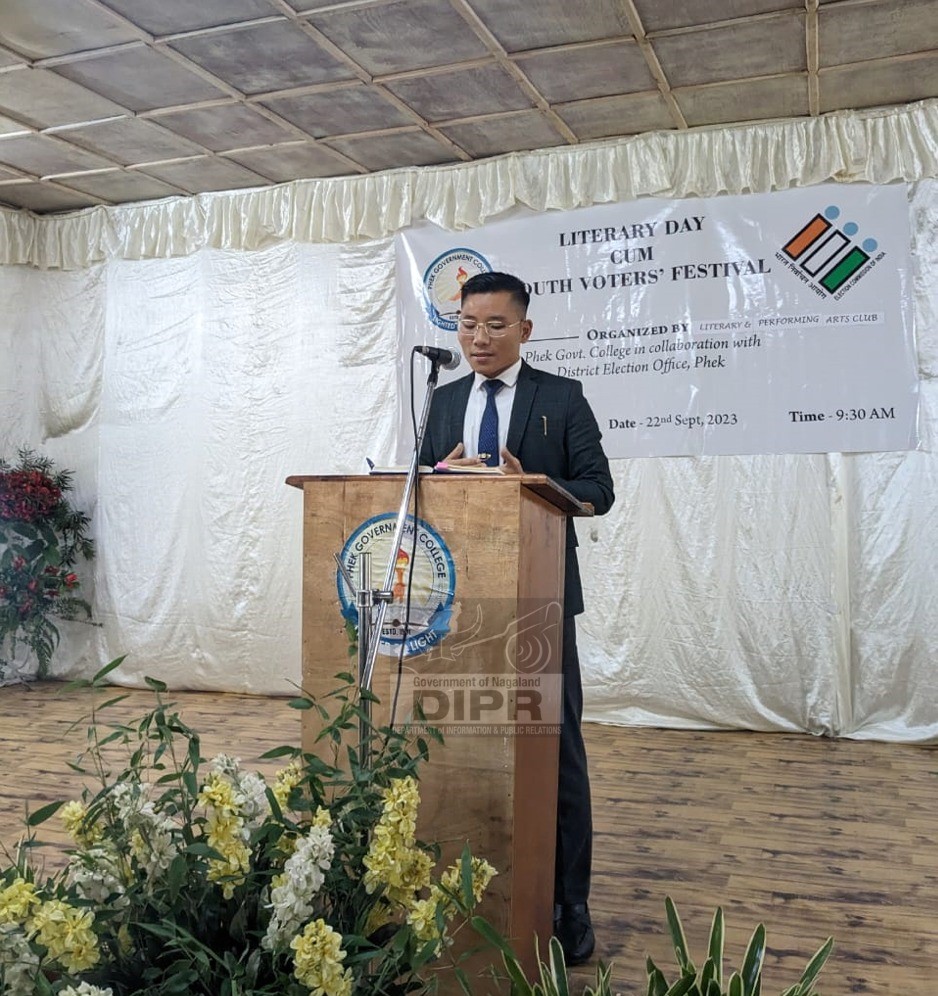 PHEK GOVERNMENT COLLEGE CELEBRATES LITERARY DAY CUM YOUTH VOTERS ...